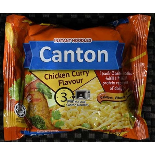 Canton Chicken Curry Flavor Instant Noodlesct - Quick Meal