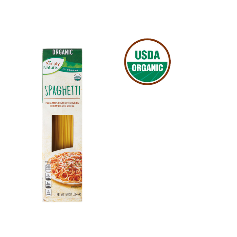 Simply Nature Organic Spaghetti 16 oz – Bengal Seafoods